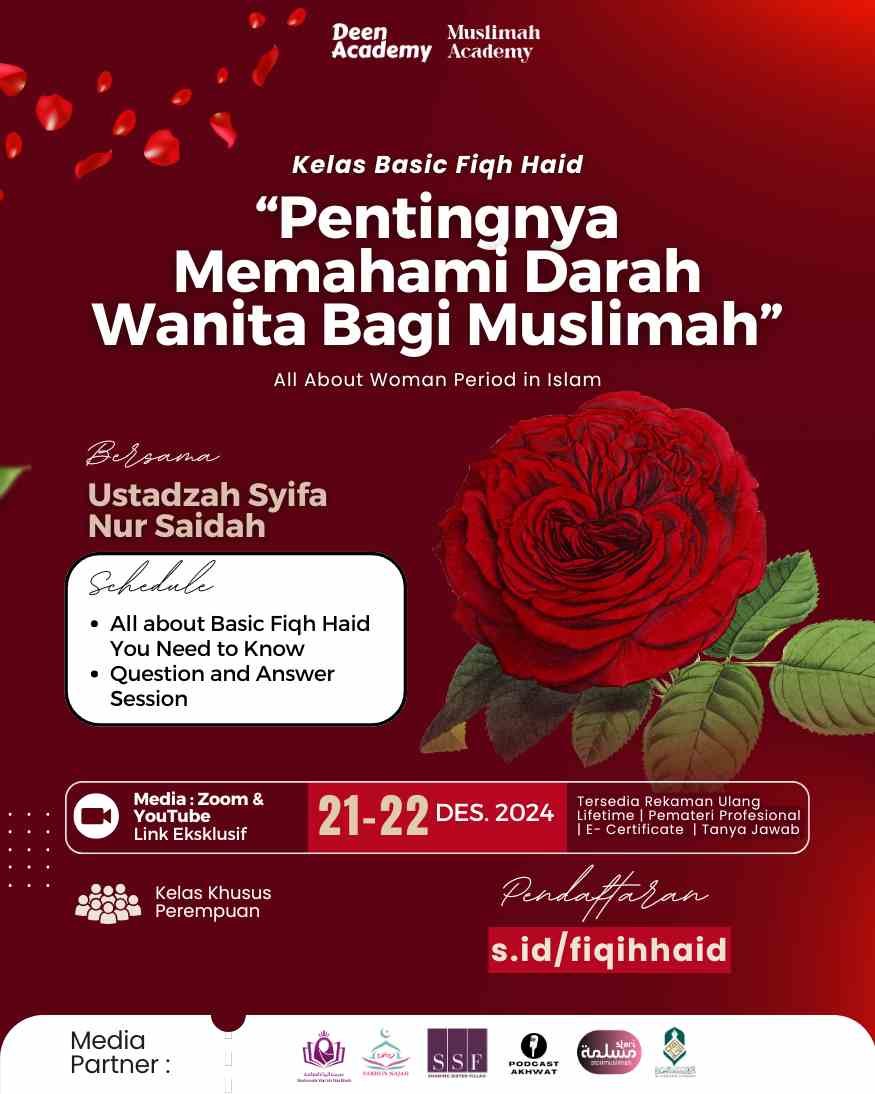 Kelas Me and My Period - Muslimah Academy